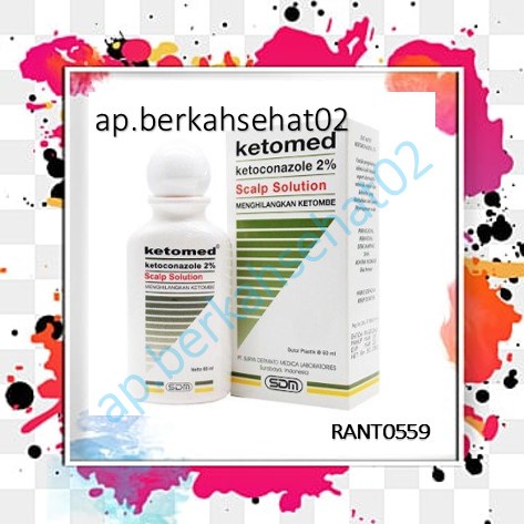 Jual SHAMPOO ANTI KETOMBE ORIGINAL KETOMED SHAMPOO KEMASAN BOTOL ...