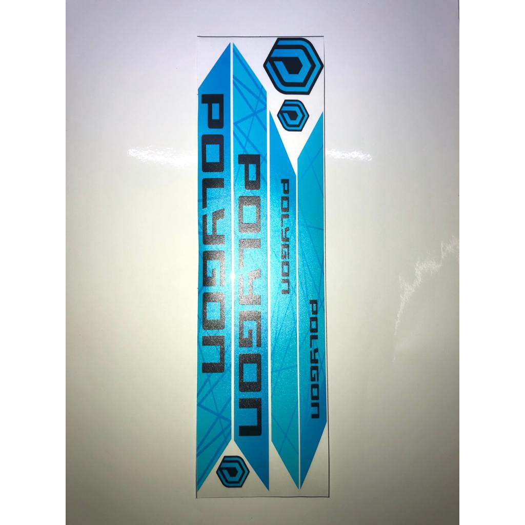 Jual stiker sepeda sticker decal POLYGON | Shopee Indonesia