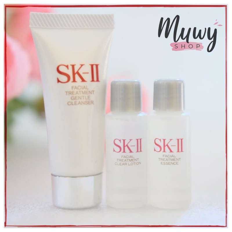 Jual SK-II Basic Trial Kit ( FTE 10ml FTCL 10ml Cleanser 20gr) | Shopee ...