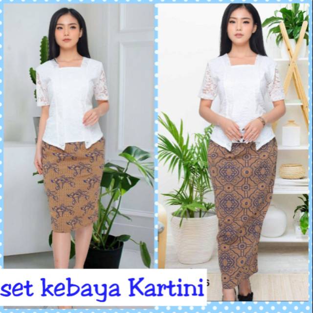 Jual Set kebaya kartini | Shopee Indonesia