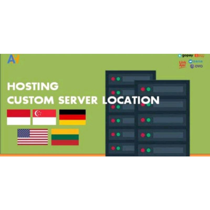Jual Hosting + Free domain/Tahun [Custom Server Location] [BISA ...