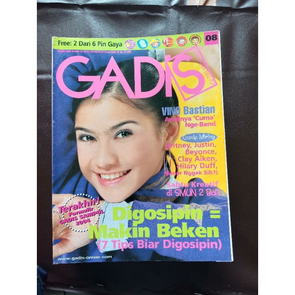 Jual majalah GADIS Edisi Tahun 2004 majalah Jadul Majalah Bekas | Shopee Indonesia