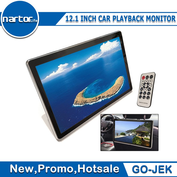 Jual 1218HD Layar TV Mobil Headrest Layar Sentuh Kursi Belakang Mobil ...