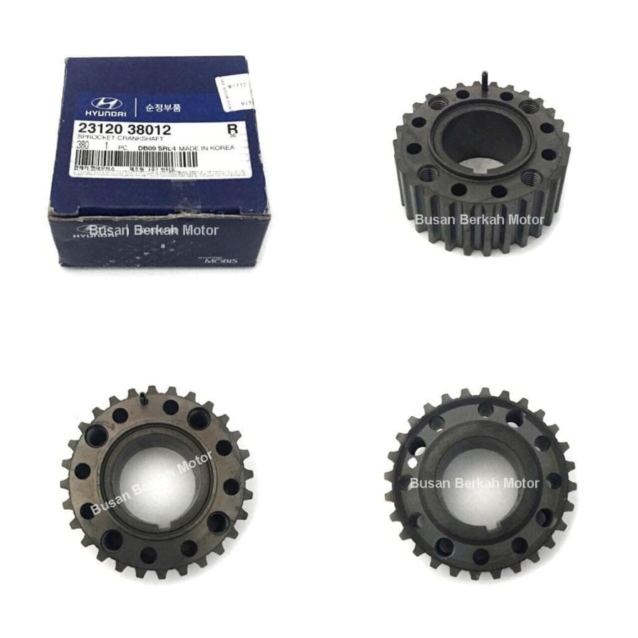 Jual 23120-38012 RODA GIGI TIMING BELT BAWAH - HYUNDAI SANTA FE 2400 CC ...
