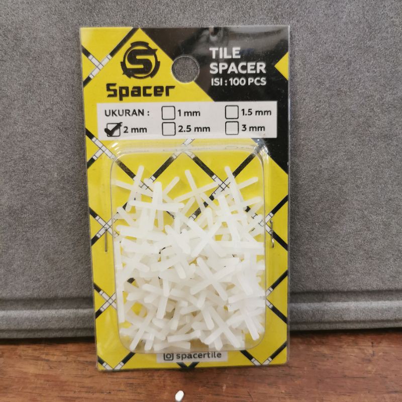 Jual Tile Spacer 2mm - Alat Pembatas Keramik 2 mm | Shopee Indonesia