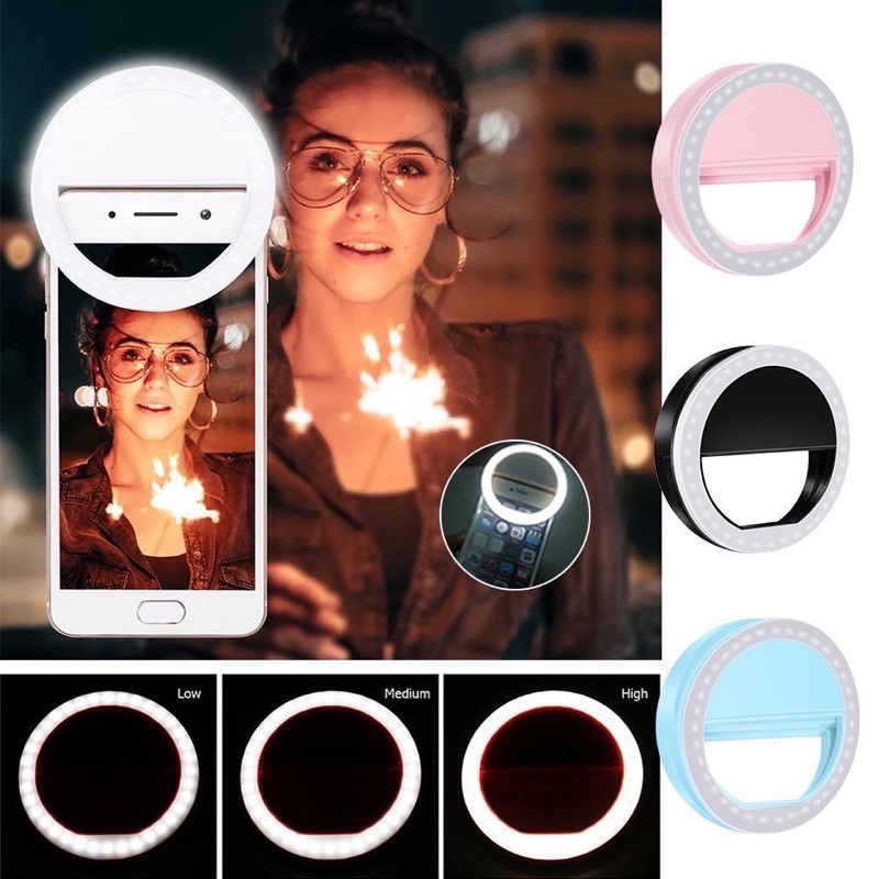 Jual Selfie Spotlight LED Flash Lamp Phone Ring light | Shopee Indonesia