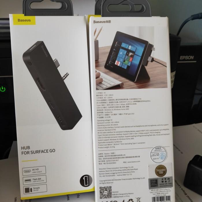 Jual Microsoft Surface GO Docking, BASEUS 4in1 USB-C to HDMI 4K HD ...