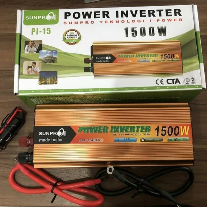 Jual Inverter sunpro 1500watt - power inverter sunpro 1500 watt ...