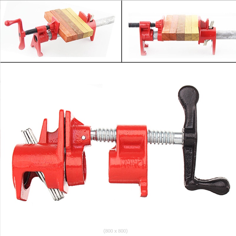 Jual Klem Penjepit Pipa Adjustable 3/4 Inch Pipe Clamps fixture with ...
