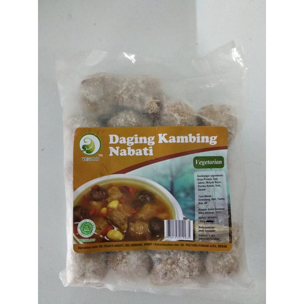 Jual Vegood Daging Kambing Nabati / Vegetarian Mutton 450 gr | Shopee ...