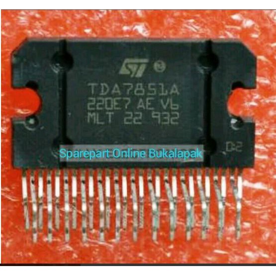 Jual IC MOSFET POWER AMPLIFIER TDA7851A TDA 7851 A zip 27 pin | Shopee ...