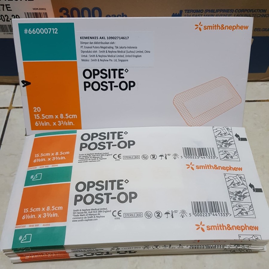 Jual OPSITE POST-OP 15,5 × 8,5 cm Plester Tahan Air Post Op 15,5cm x 8 ...