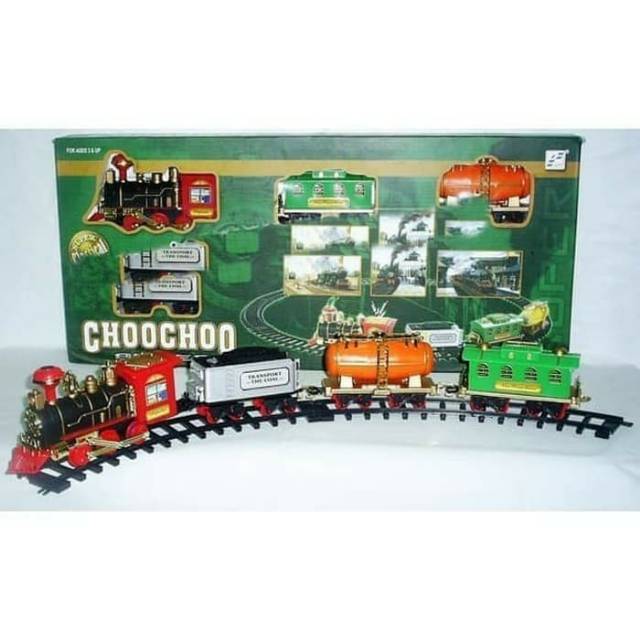 Jual Kereta Api Asap Choo Choo Super Train | Shopee Indonesia