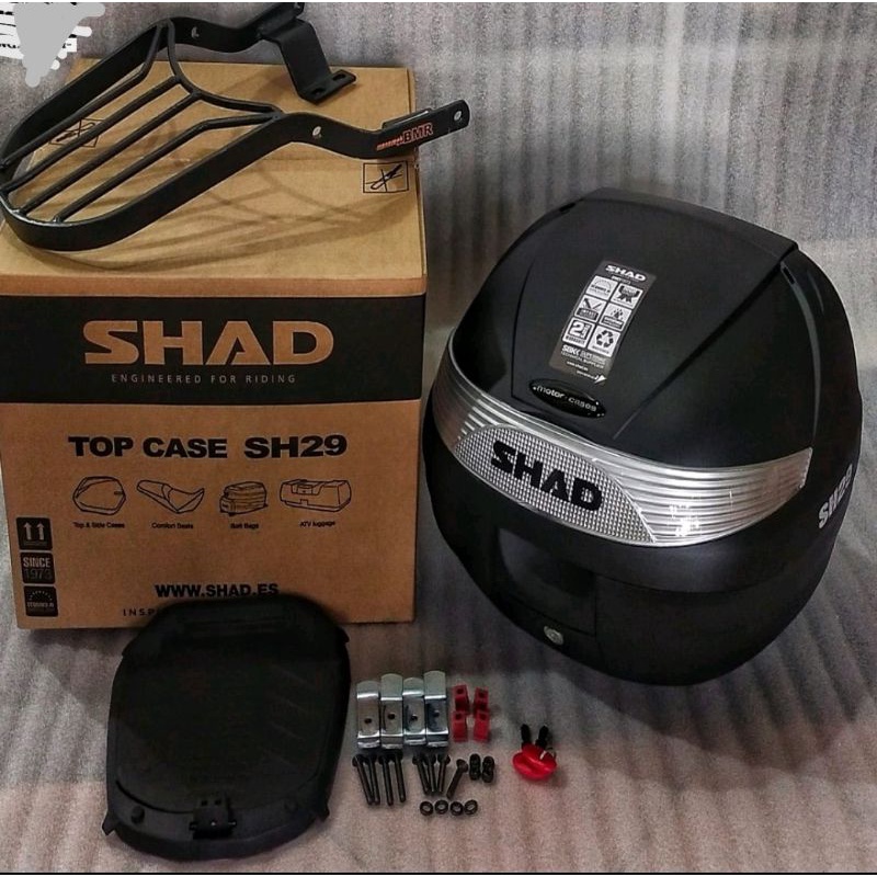 Jual TERMURAH BOX SHAD SH 29 SH29 PLUS BREKET BRACKET BOX vixion old new cb 150 beat byson vario ...