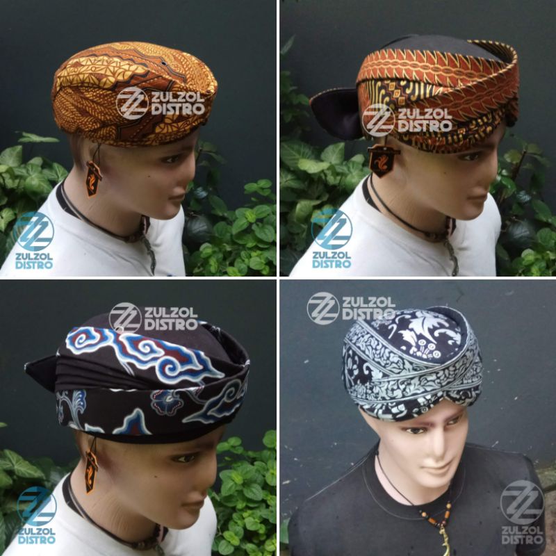 Jual Blangkon Jawa Bendo Sunda Tanpa Kertas | Shopee Indonesia