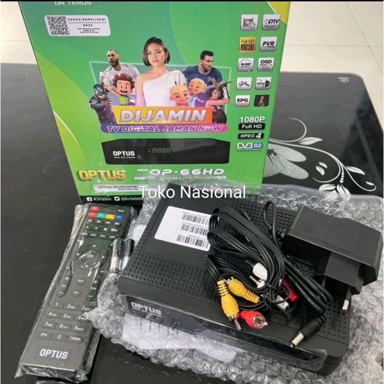 Jual Receiver NEW optus GOL OP66 HD TERBARU | Shopee Indonesia
