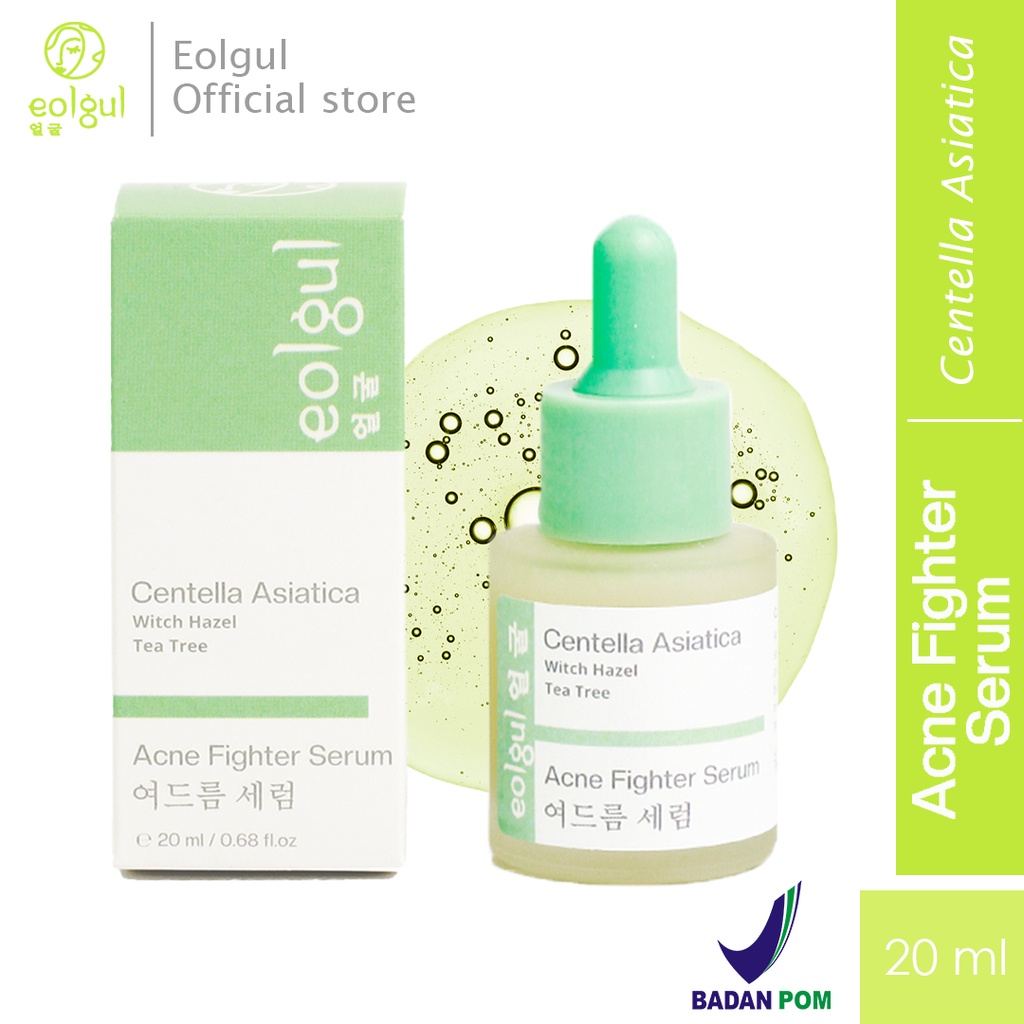 Jual EOLGUL ACNE FIGHTER SERUM - Centella Asiatica 20 ml | Shopee Indonesia