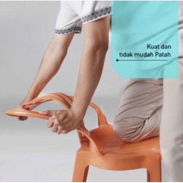 Jual Kursi Plastik Napoly N 101 / Kursi Plastik /Kursi Sandaran Plastik ...