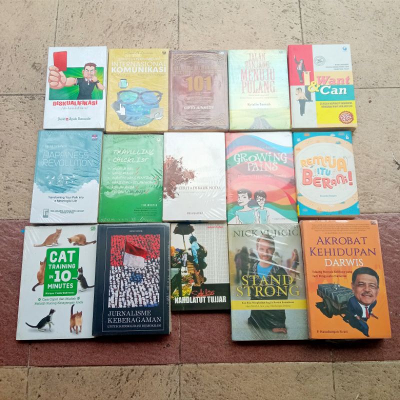 Jual OBRAL BUKU MURAH ORIGINAL BUKU NON FIKSI / BUKU MOTIVASI / PENGEMBANGAN DIRI / SELF ...