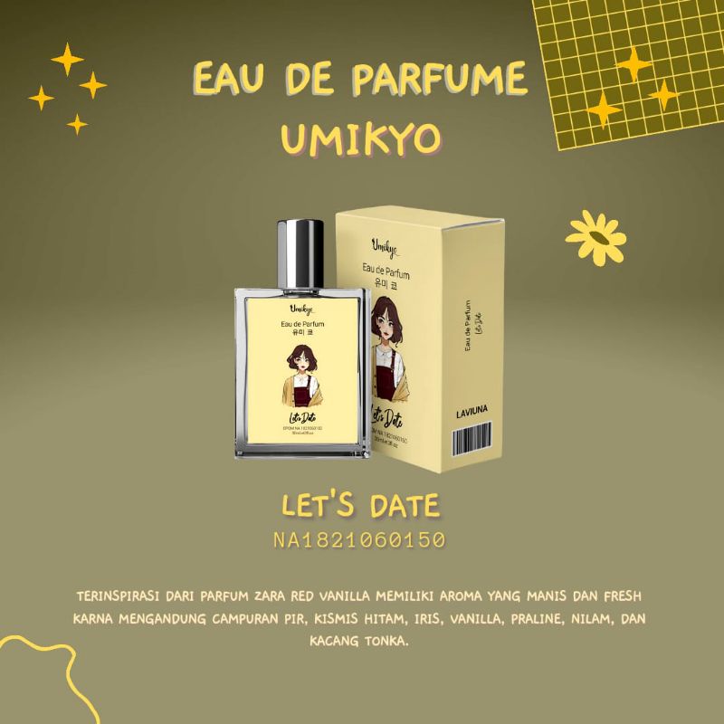 Jual eau de parfum by umikyo | Shopee Indonesia