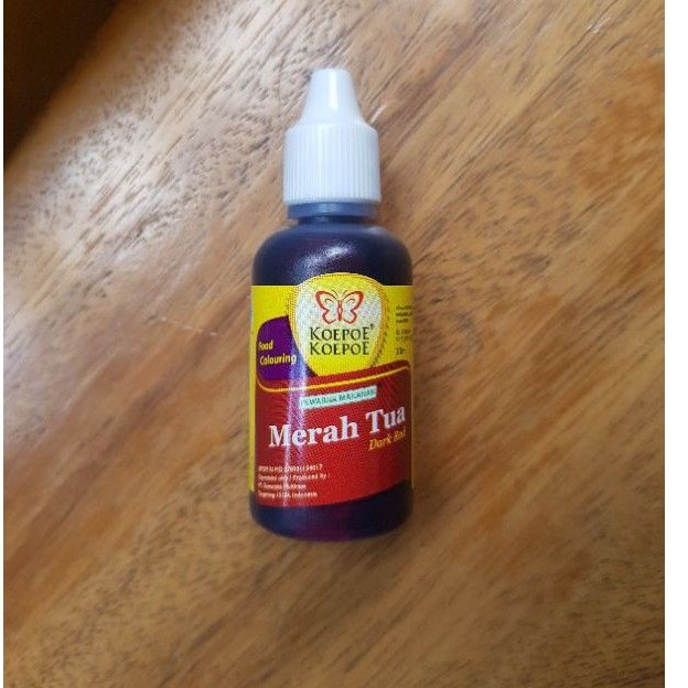 Jual Pewarna makanan merah tua 30ml | Shopee Indonesia