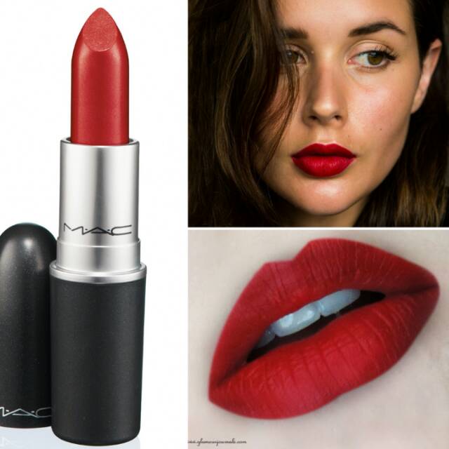 Jual MAC Retro Matte Lipstick (Ruby Woo) | Shopee Indonesia