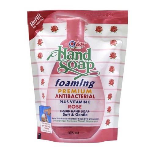 Jual Yuri Hand Soap Prem Rose Ref 375Ml | Shopee Indonesia