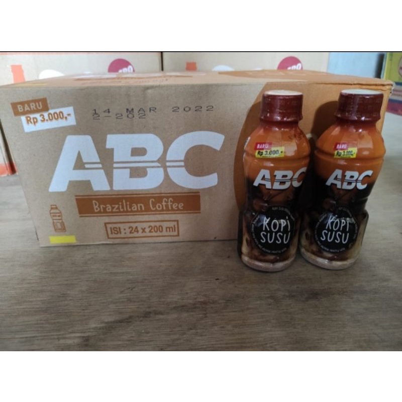 Jual ABC Kopi Susu Botol 200ml | Shopee Indonesia