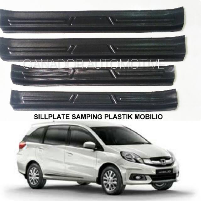 Jual Door sillplate / Sillplate Samping MOBILIO Hitam | Shopee Indonesia
