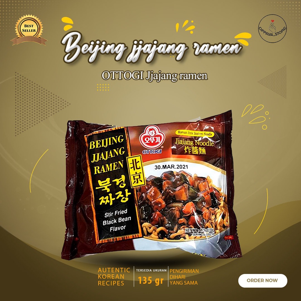 Jual Ottogi Jjajang Ramen Noodle Original | Shopee Indonesia