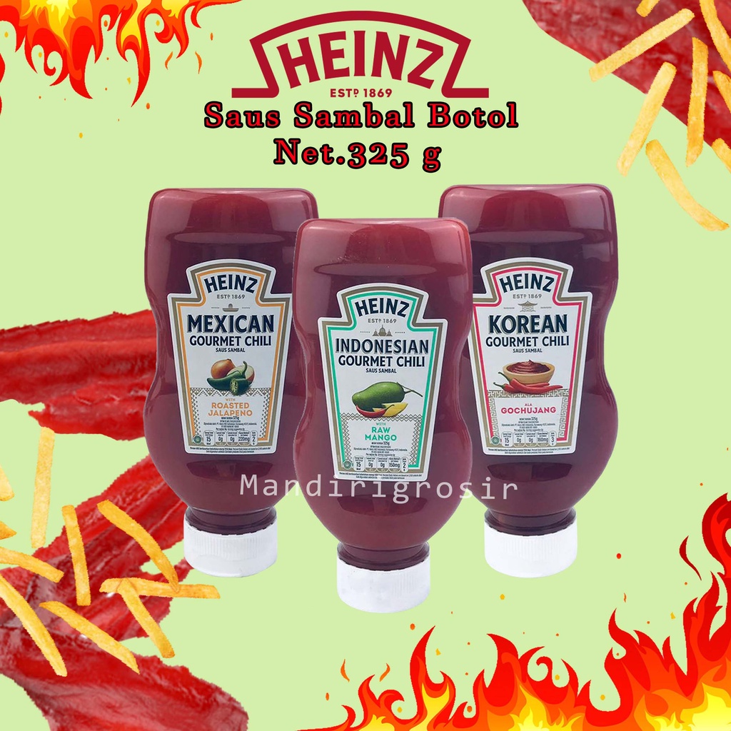 Jual Heinz * Saus Sambal * Botol * 325 g | Shopee Indonesia