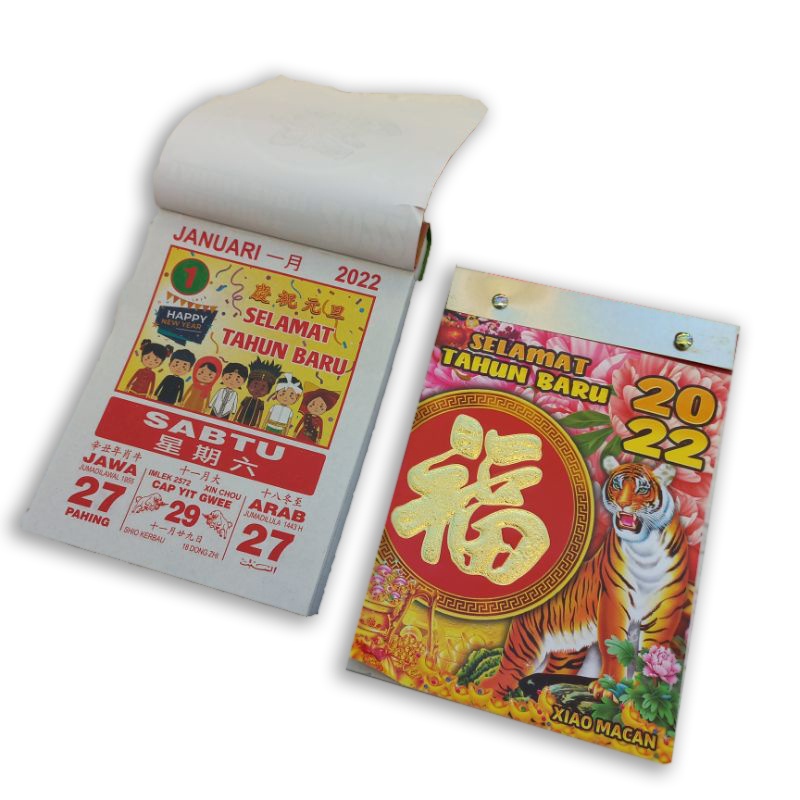 Jual Kalender Harian Kalender Dinding Tahun 2023 / Kalender Sobek ...