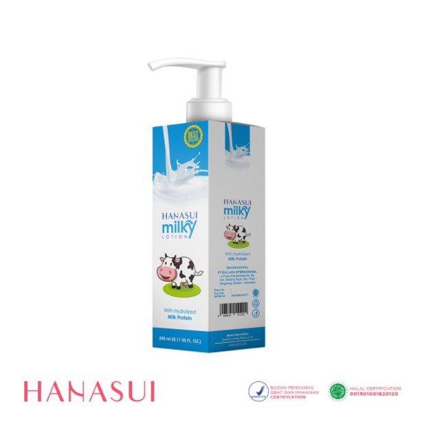 Jual Hanasui Hand Body Lotion Milky | Shopee Indonesia