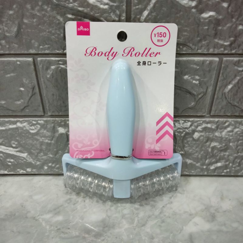 Jual Daiso Japan Body Roller Alat Terapi Badan Roll Blue | Shopee Indonesia