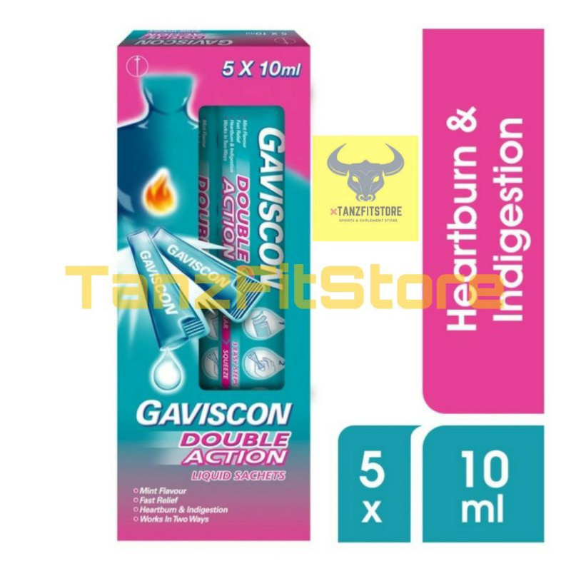 Jual Gaviscon Double Action 5 x 10 ML Obat Maag Asam Lambung Gerd ...