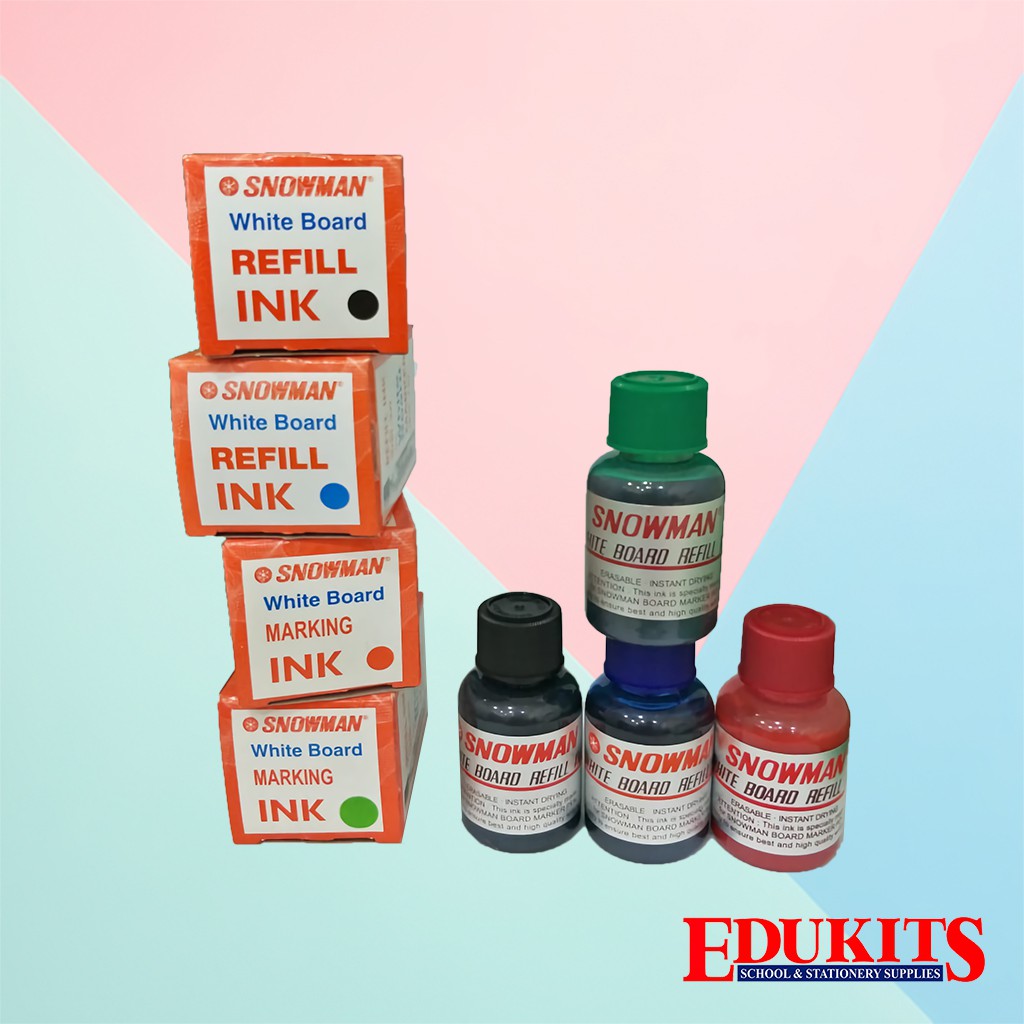 Jual EDUKITS SNOWMAN REFILL INK WHITEBOARD | Shopee Indonesia