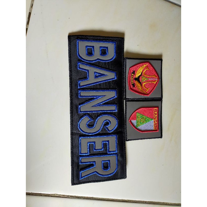 Jual Logo Banser bordir komputer Velcro bordir timbul | Shopee Indonesia