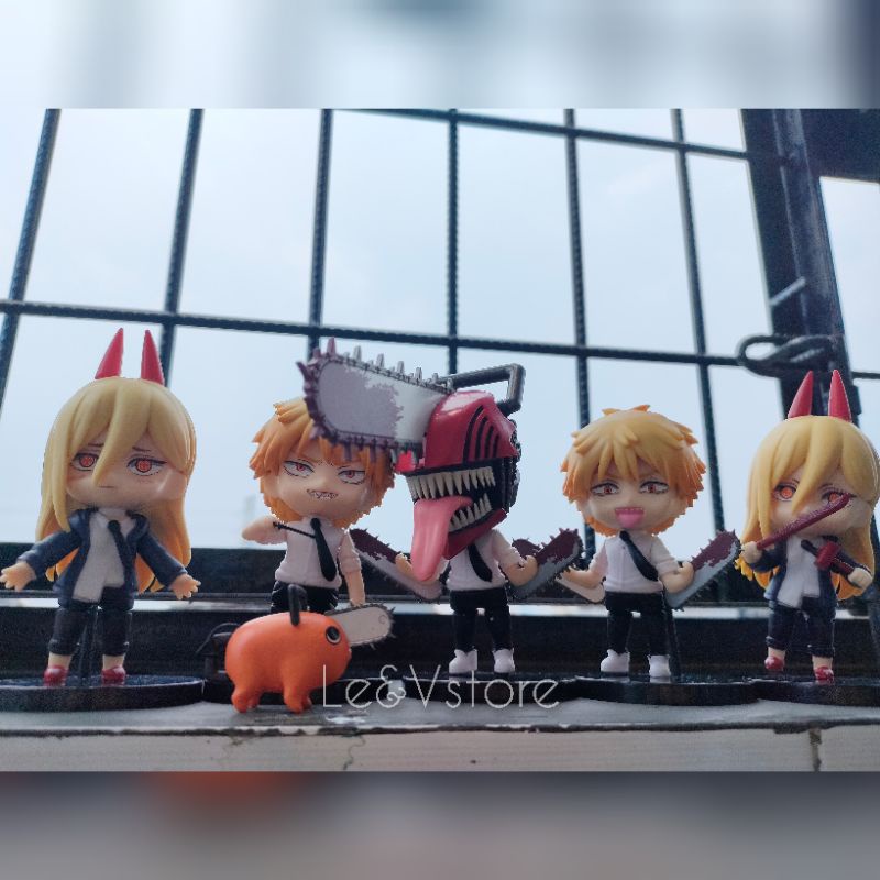 Jual Action Figure Chainsaw Man Denji Power Pochita | Shopee Indonesia