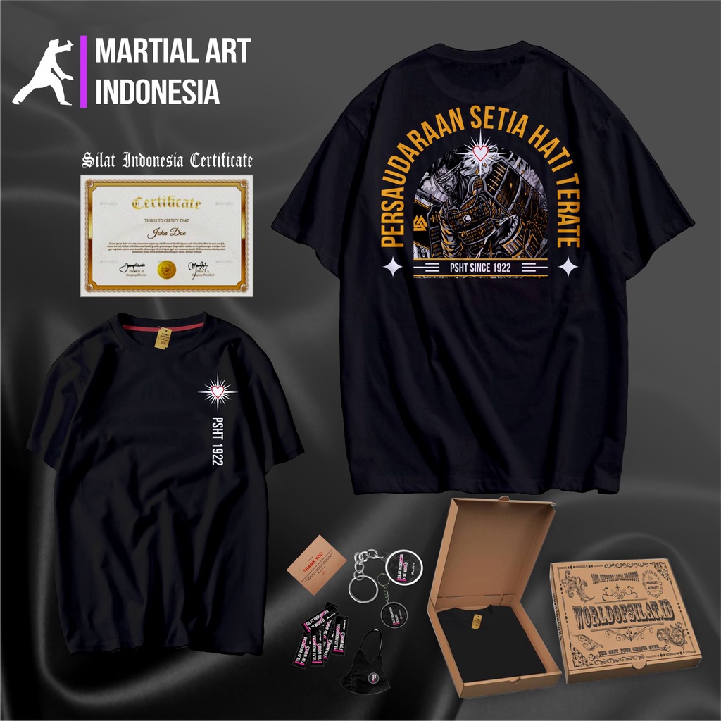 Jual KAOS SETIA HATI TERATE DISTRO PASHTER PUNKSHTER KAOS PSHT RAJA ...