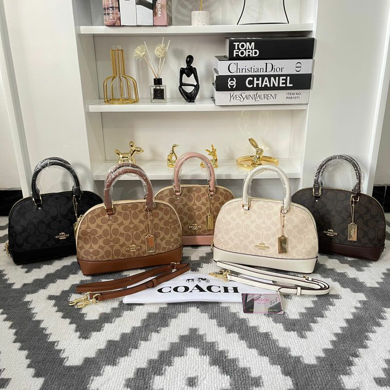 Jual TAS COACH SIERRA SIGNATURE FREE BOX authentic | Shopee Indonesia