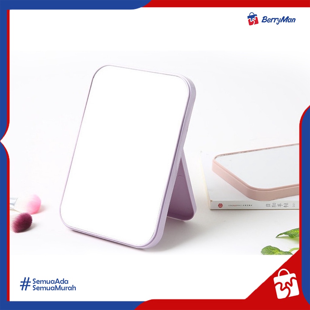 Jual KACA RIAS MAKE UP - Cermin Lipat Persegi Portable Beauty Mirror ...