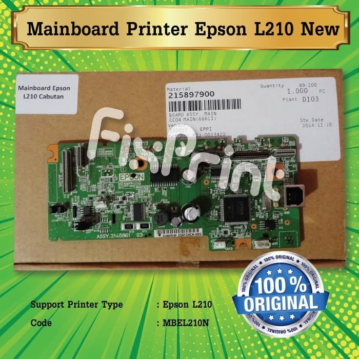 Jual Board / Mainboard / Motheboard Printer Epson L210 FPJNew3244 ...