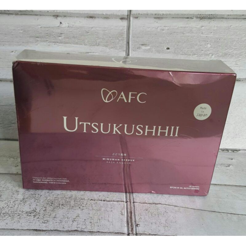 Jual AFC UTSU Utsukushii Asli Japan Original 100% | Shopee Indonesia