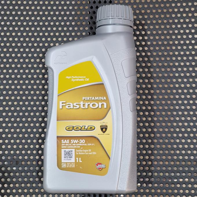 Jual Oli mobil Pertamina Fastron Gold 1L, 5W-30, SN/CF | Shopee Indonesia