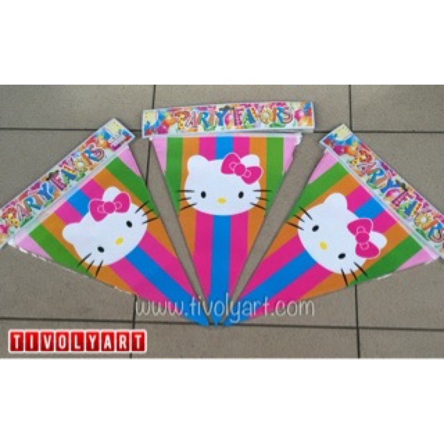 Jual Bunting Flag Hello Kitty / Banner Segitiga Hello Kitty | Shopee ...