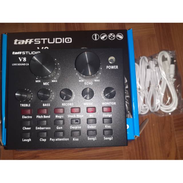 Jual Taffware/studio Audio USB External Soundcard Live Broadcast ...