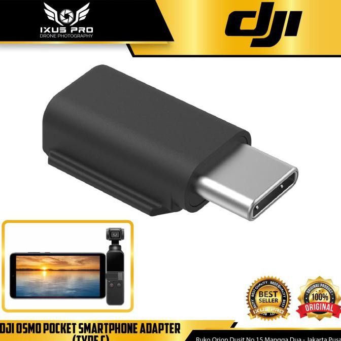 Jual DJI Osmo Pocket Smartphone Adapter (USB TYPE-C) | Shopee Indonesia