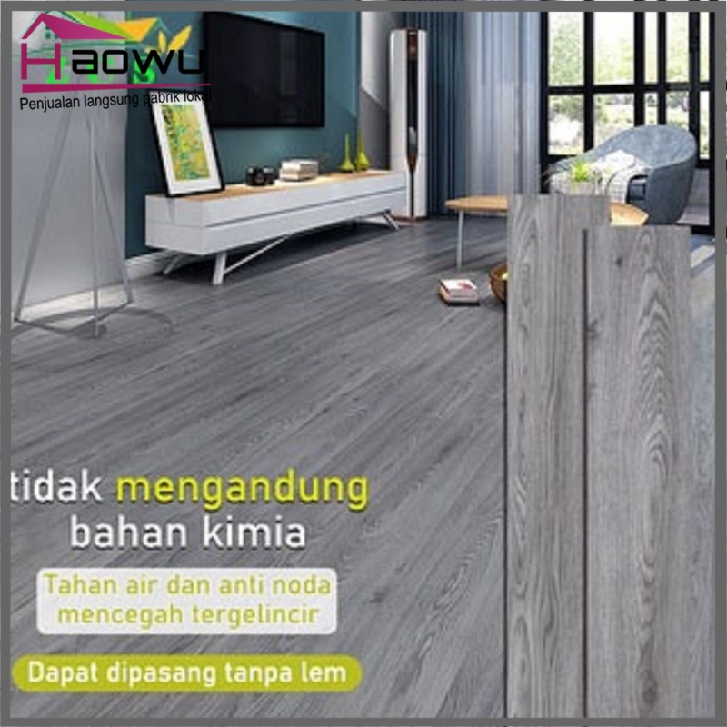Jual Stiker Lantai Kayu VYNIL FLOOR Parket Lantai Vinil Sticker Lantai ...