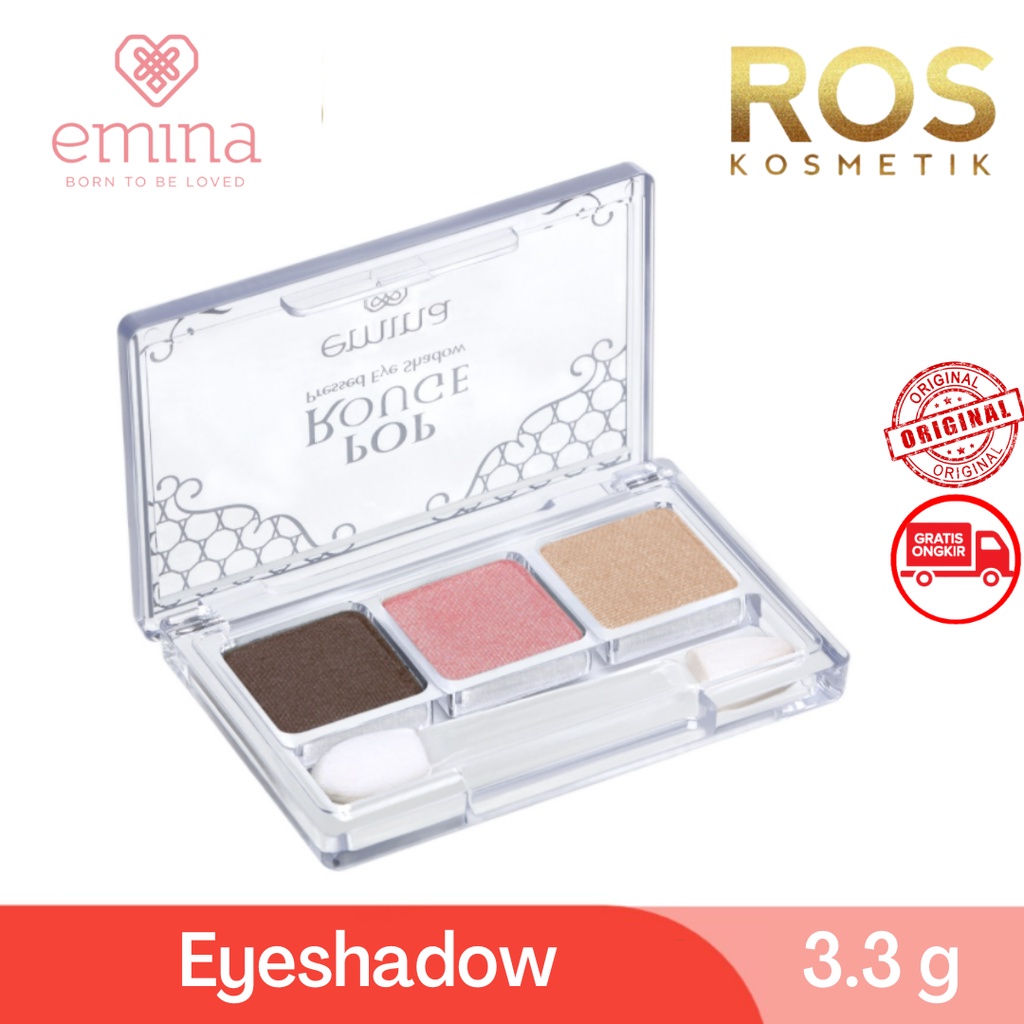 Jual Emina Pop Rouge Pressed Eyeshadow 3.3 g | Shopee Indonesia