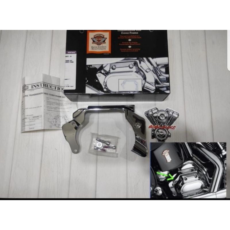 Jual Cover side transmission harley softail shroud harley softail ...